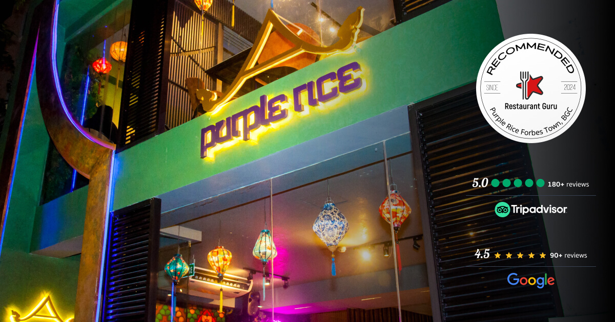 Purple Rice | Thai Food Cuisine And Ambiance | Interior Gallery